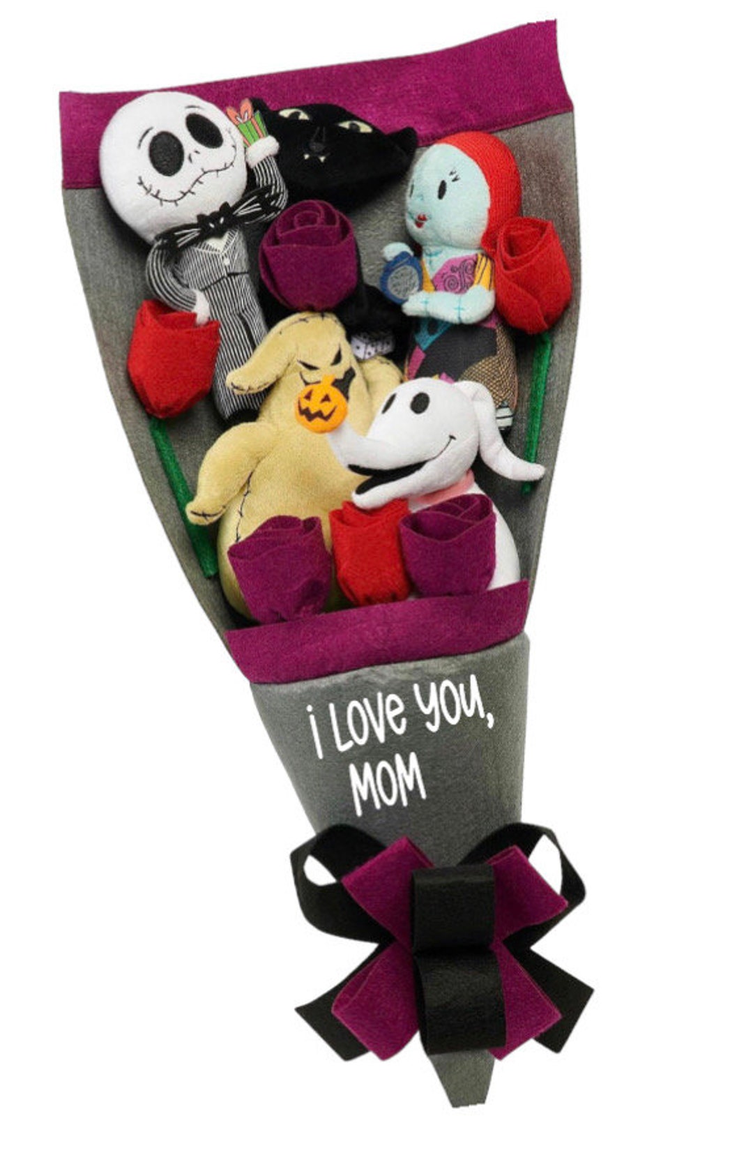 Custom Jack & Sally Boo-quets • Custom Gifts • Personalized Bouquet ...