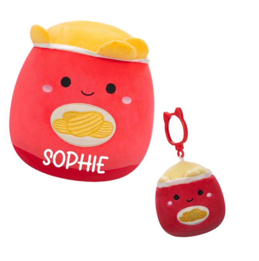Custom Potato Chip Squishmallow: Personalized Plush Snack - Etsy