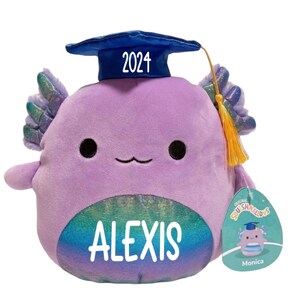 Custom Graduation Squishmallows • Personalized Gift • Custom Plush ...
