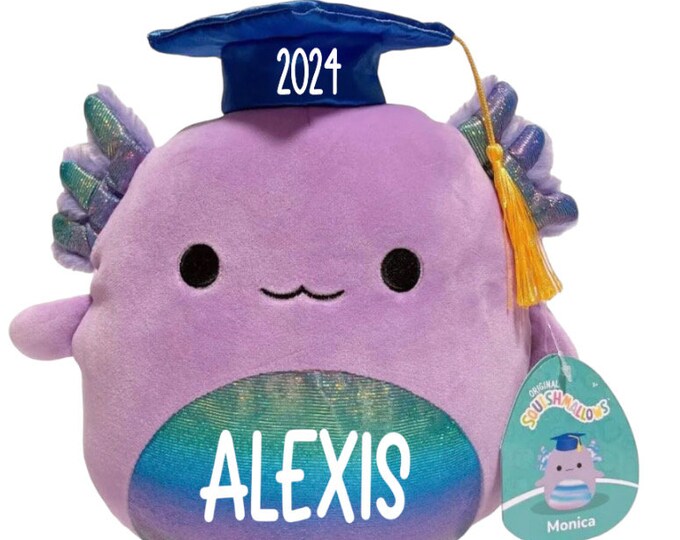 Custom Graduation Squishmallows • Personalized Gift • Custom Plush ...