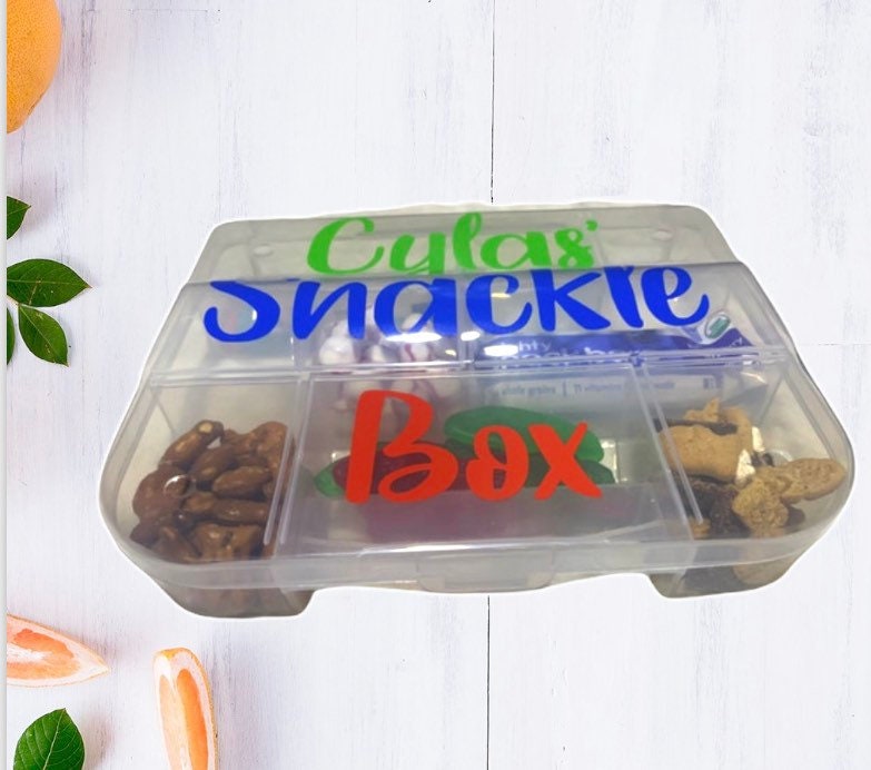 Personalized Snackle Box Childrens Snack Box Snack - Etsy