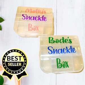 Personalized Snackle Box • Children’s Snack Box • Snack Organizer ...