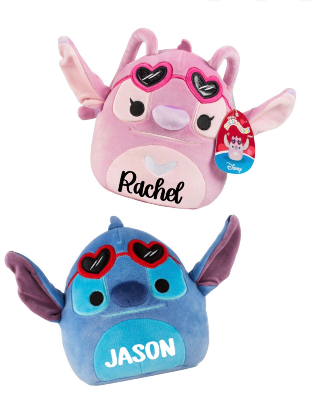 Custom Stitch Squishmallow Plush • Personalized Valentine Gifts ...