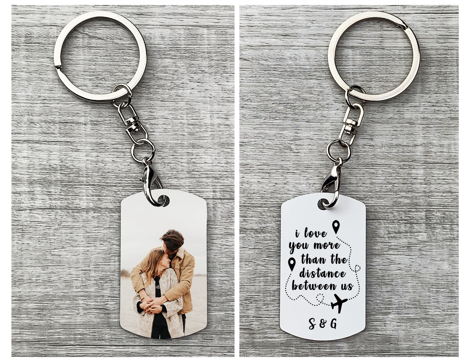 I Love You More Than the Distance Between Us Couple Distance - Etsy Canada