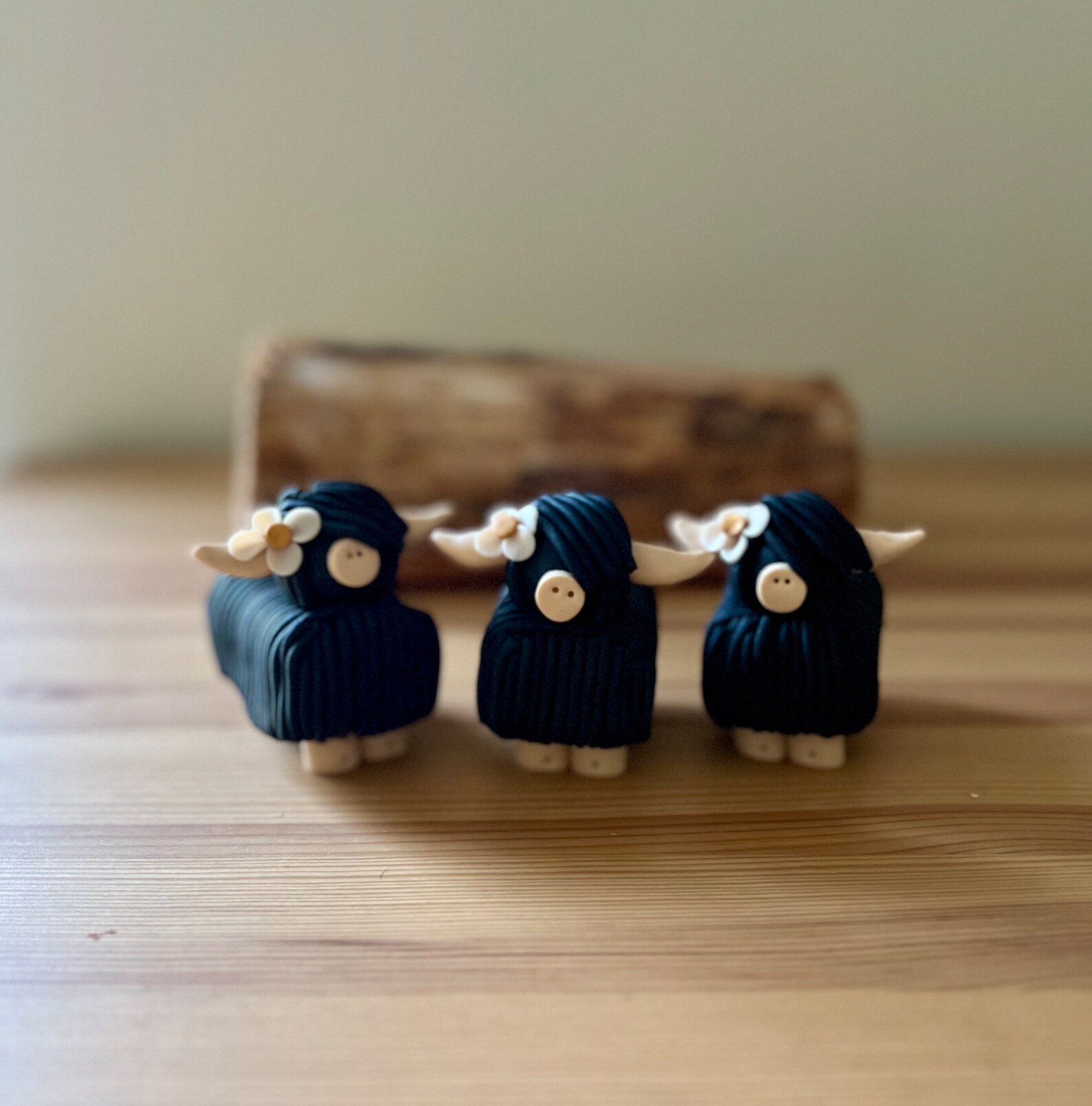 Alba, Morag, Iona and Bonnie Highland Cow Model / Highland Coo Polymer ...