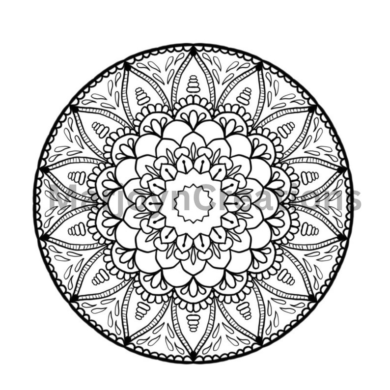 Beautiful Mandalas Vol 2: Five Stunning Designs in Digital Format for ...