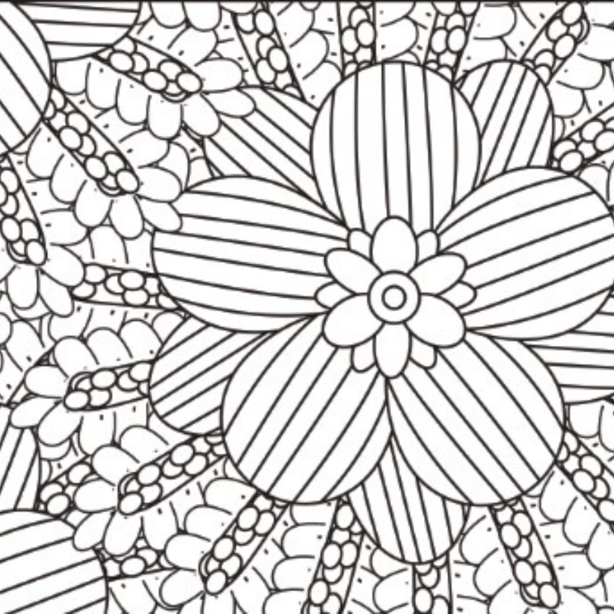 Downloadable Coloring Pages for Adults: 15 Patterns to Colour to Help ...