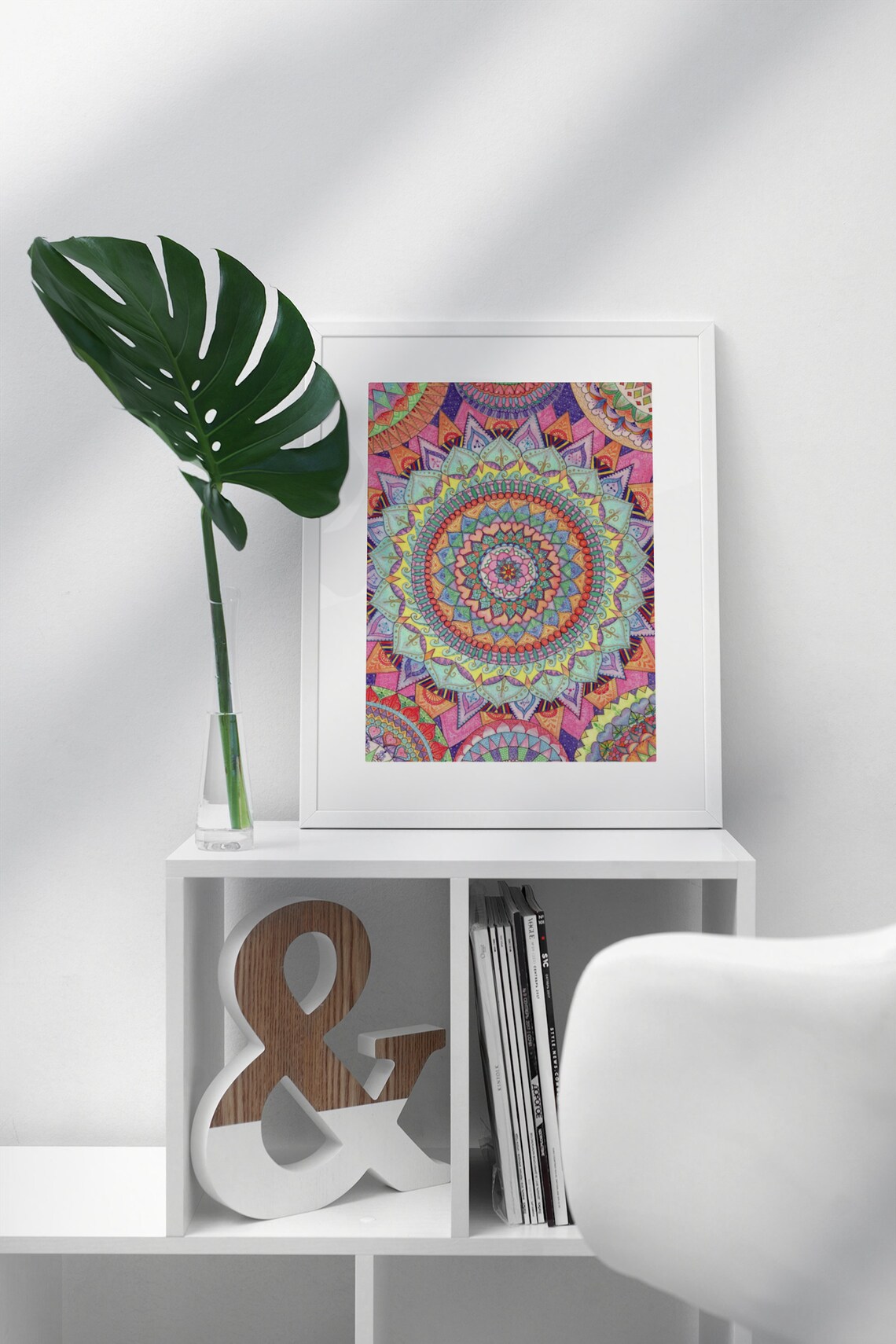 Expanding Universe Original Art Hand Drawn Art Colourful - Etsy
