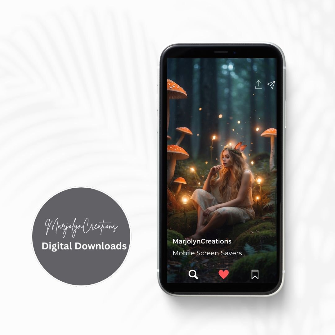 IPhone Android Smartphone Screensaver, Wallpaper_nature Spirit - Etsy