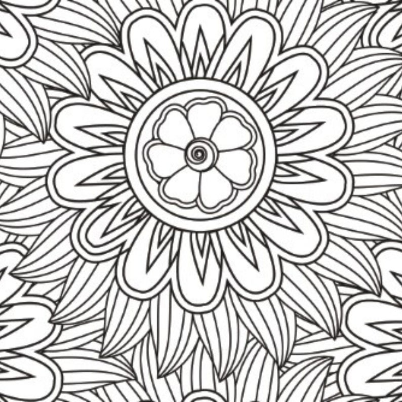 Downloadable Coloring Pages for Adults: 15 Patterns to Colour to Help ...