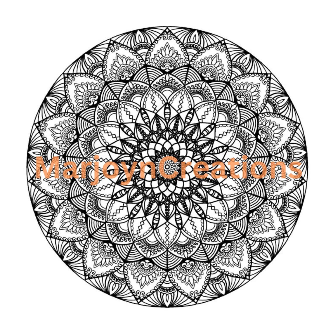 Beautiful Mandalas Vol 2: Five Stunning Designs in Digital Format for ...