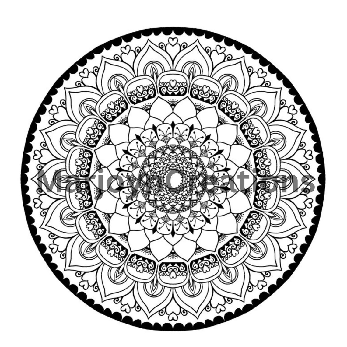 Beautiful Mandalas Vol 2: Five Stunning Designs in Digital Format for ...