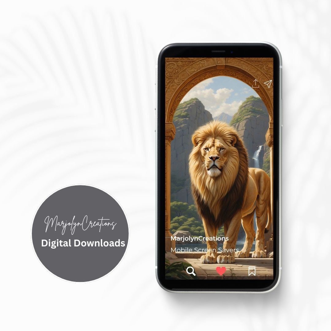 IPhone Android Smartphone Screensaver, Wallpaper_lions Gate - Etsy