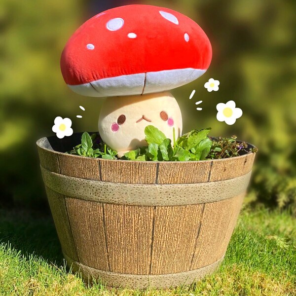 Mushroom Plushie - Etsy