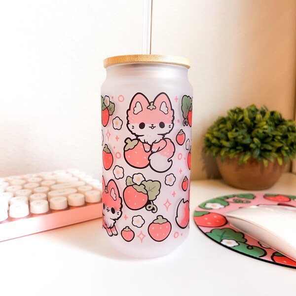 Cute Glass Cups - Etsy