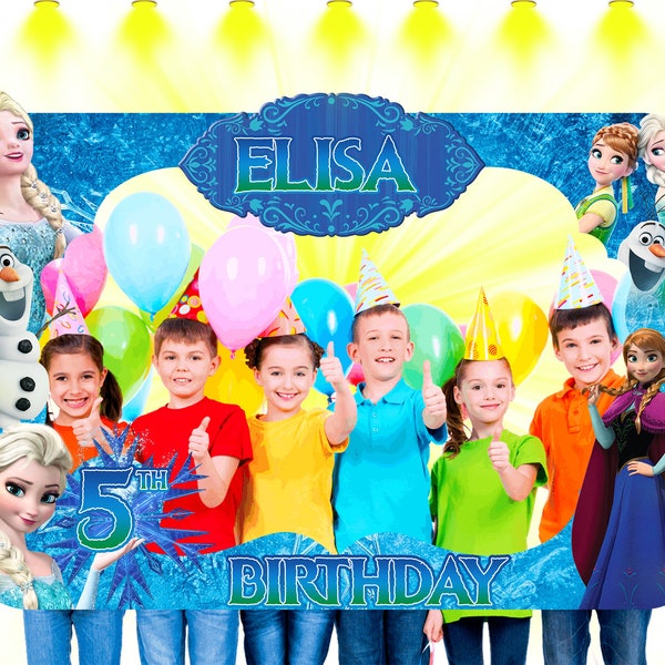 Frozen Photo Booth - Etsy