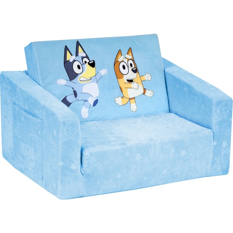 Bluey Kids Flip Out Sofa Lightweight Seat Couch - Etsy UK