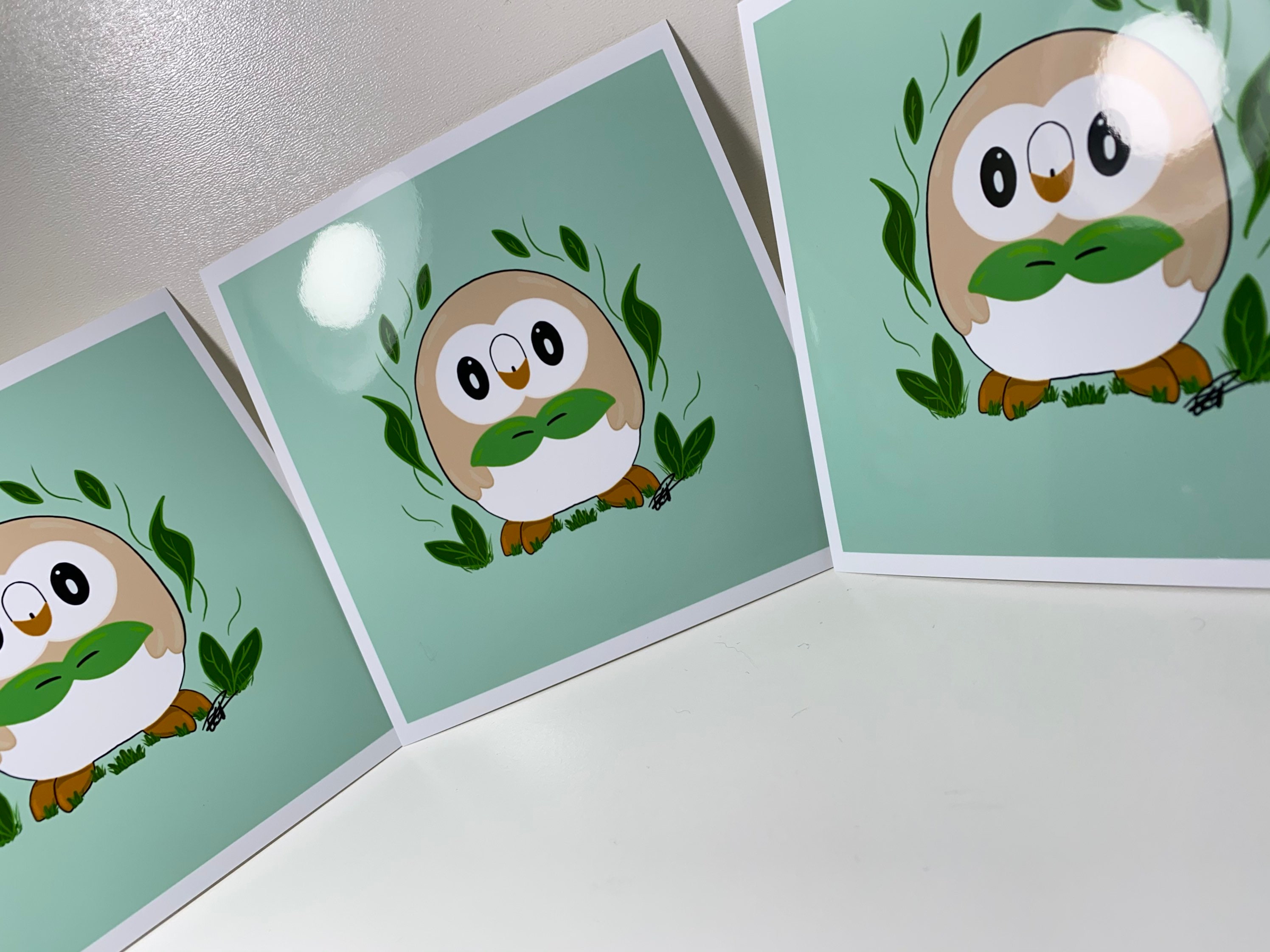 Rowlet , Cute Pokemon Art Print - Etsy