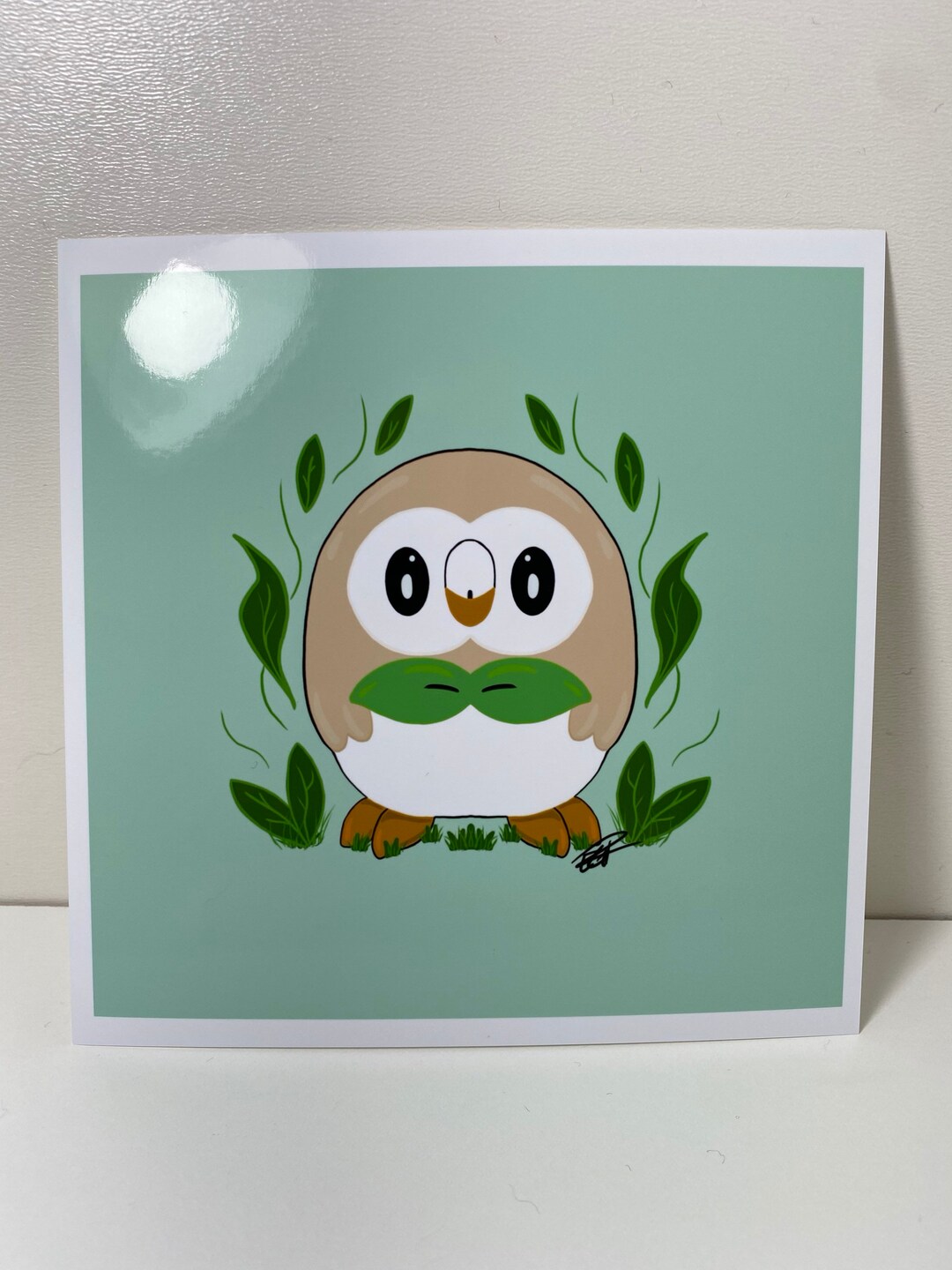 Rowlet , Cute Pokemon Art Print - Etsy