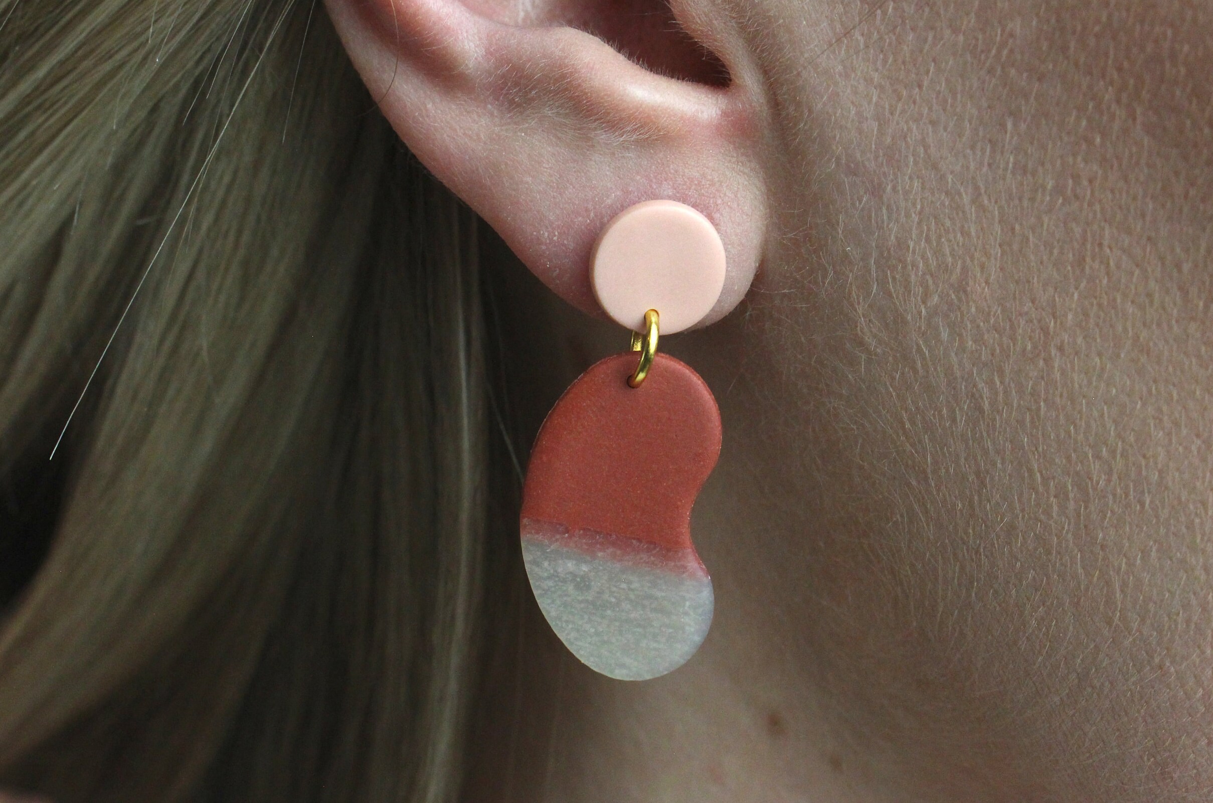 Draining Kidney Disease and Kidney Cancer Earrings Handmade | Etsy