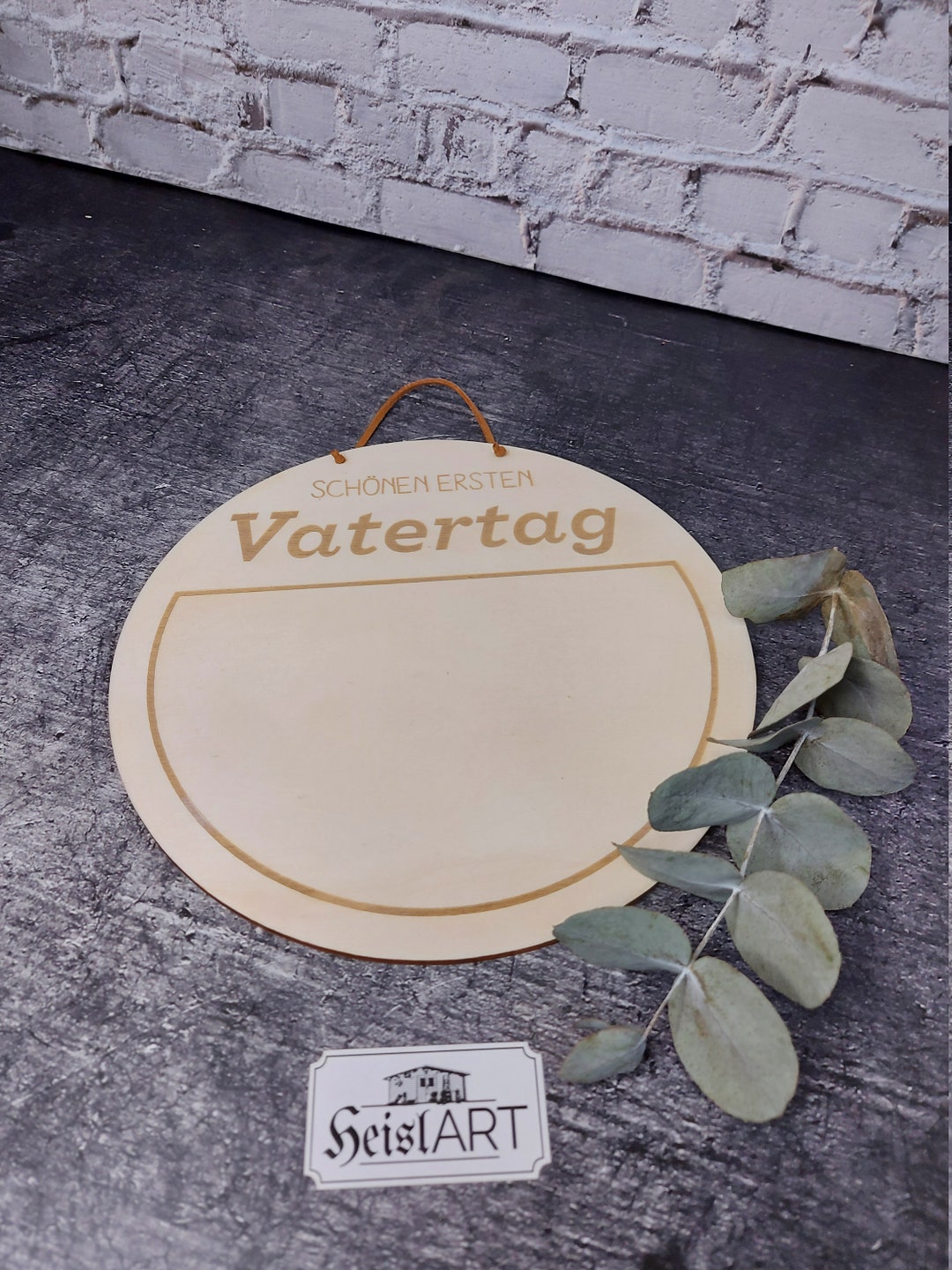 Wooden Sign Made of Poplar Wood happy First Father's Day for Hand or ...