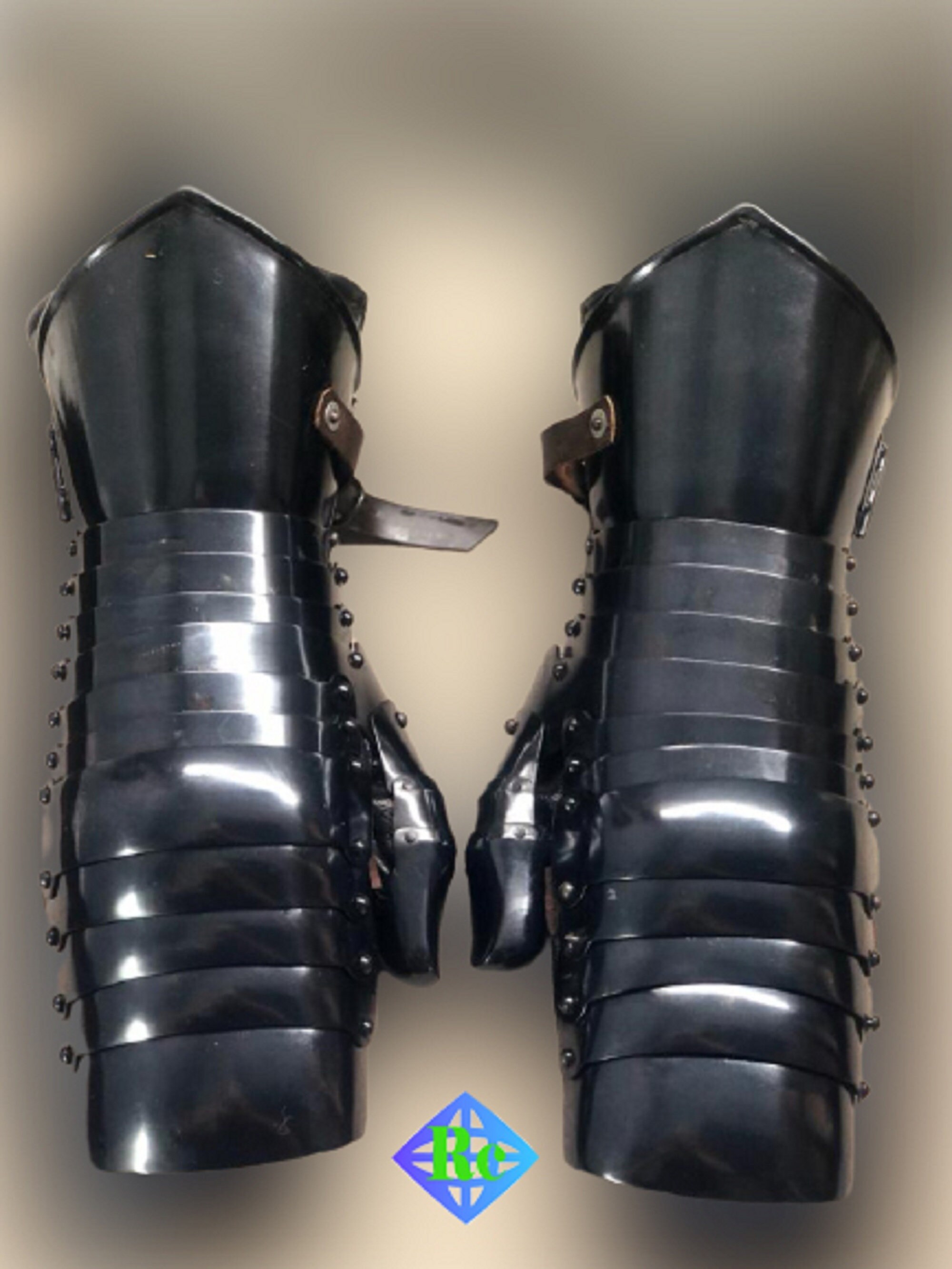 Medieval Functional Gauntlet SCA Milanese Gauntlets With - Etsy