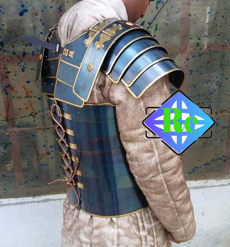 Blue Antic Lorica Segmentata Roman Legionnaire Medieval - Etsy