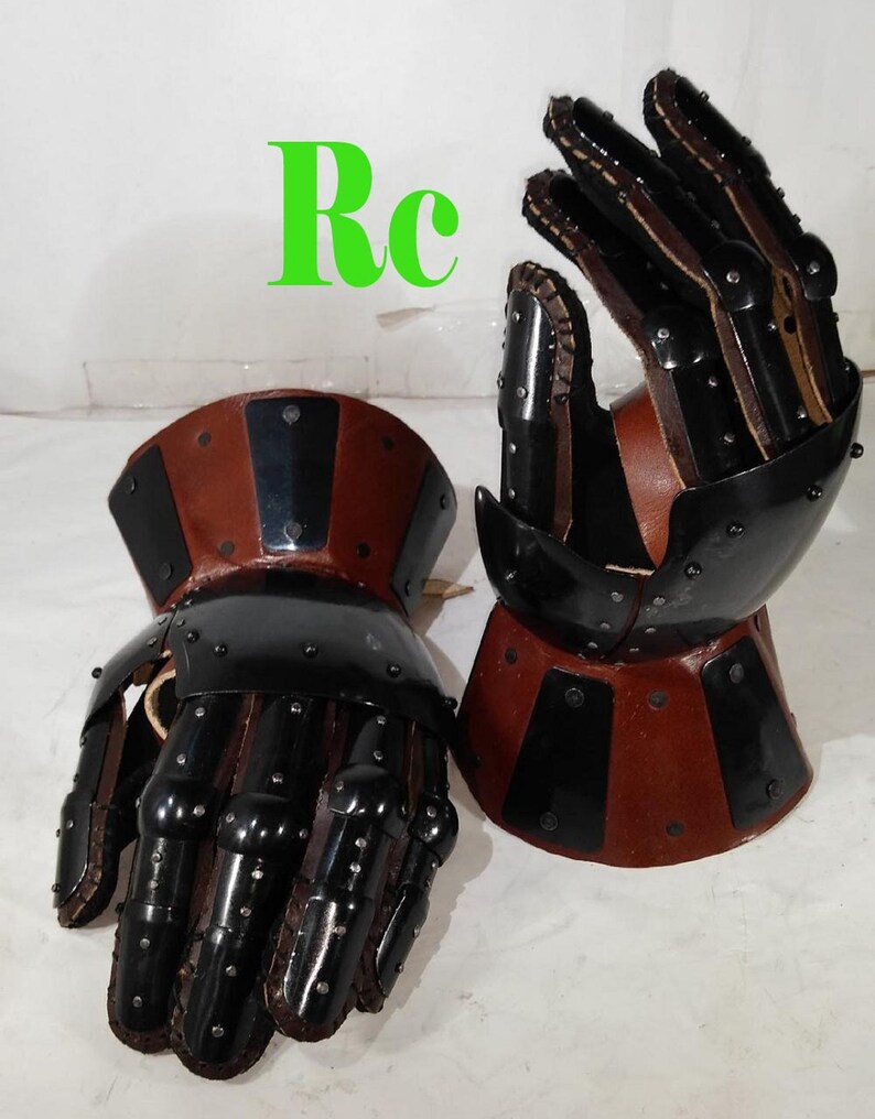 Gauntlets Functional Large gauntlets 16G mild Steel | Etsy