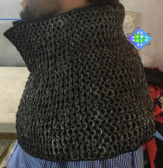 Collectibles chainmail Padded Aventail - fathers day gift ~ 6 MM flat ...