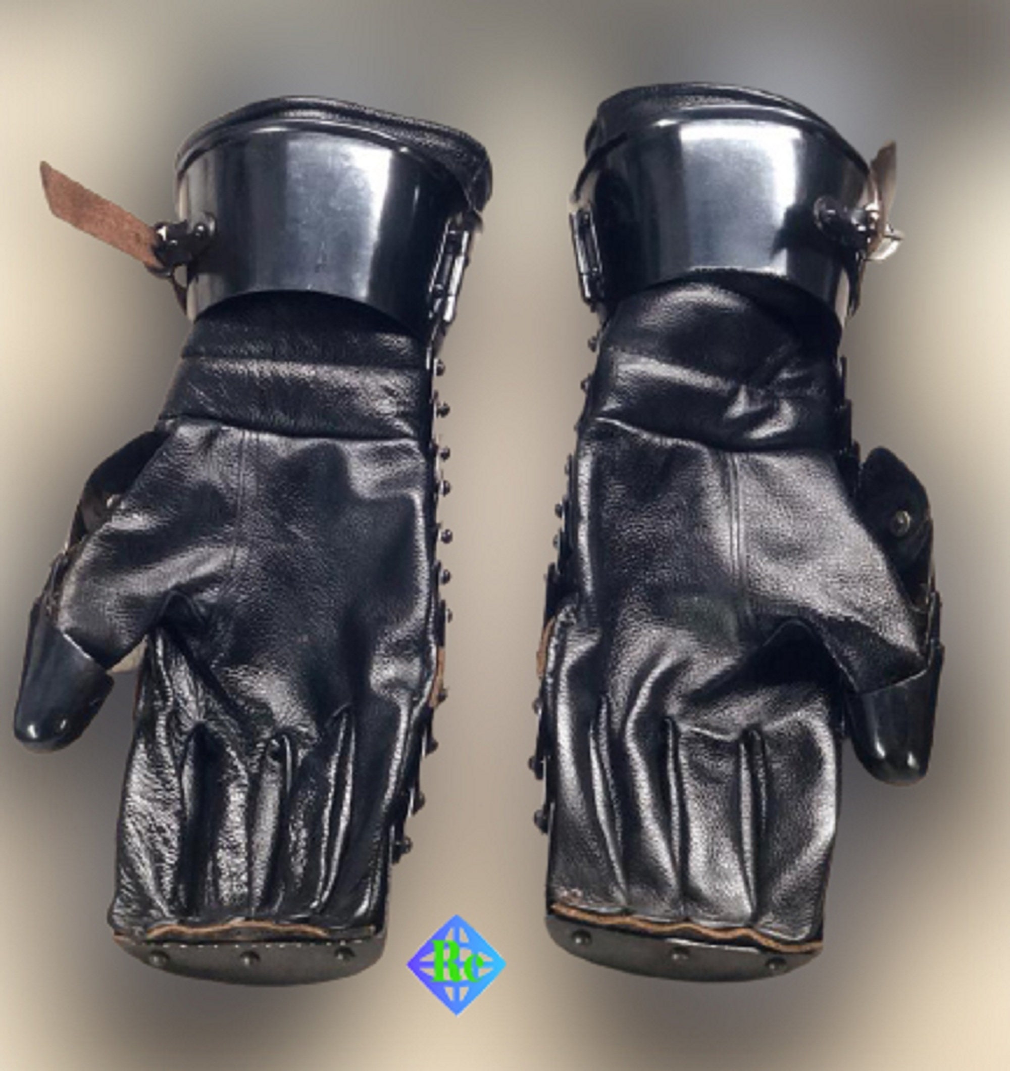 Medieval Functional Gauntlet SCA Milanese Gauntlets With - Etsy