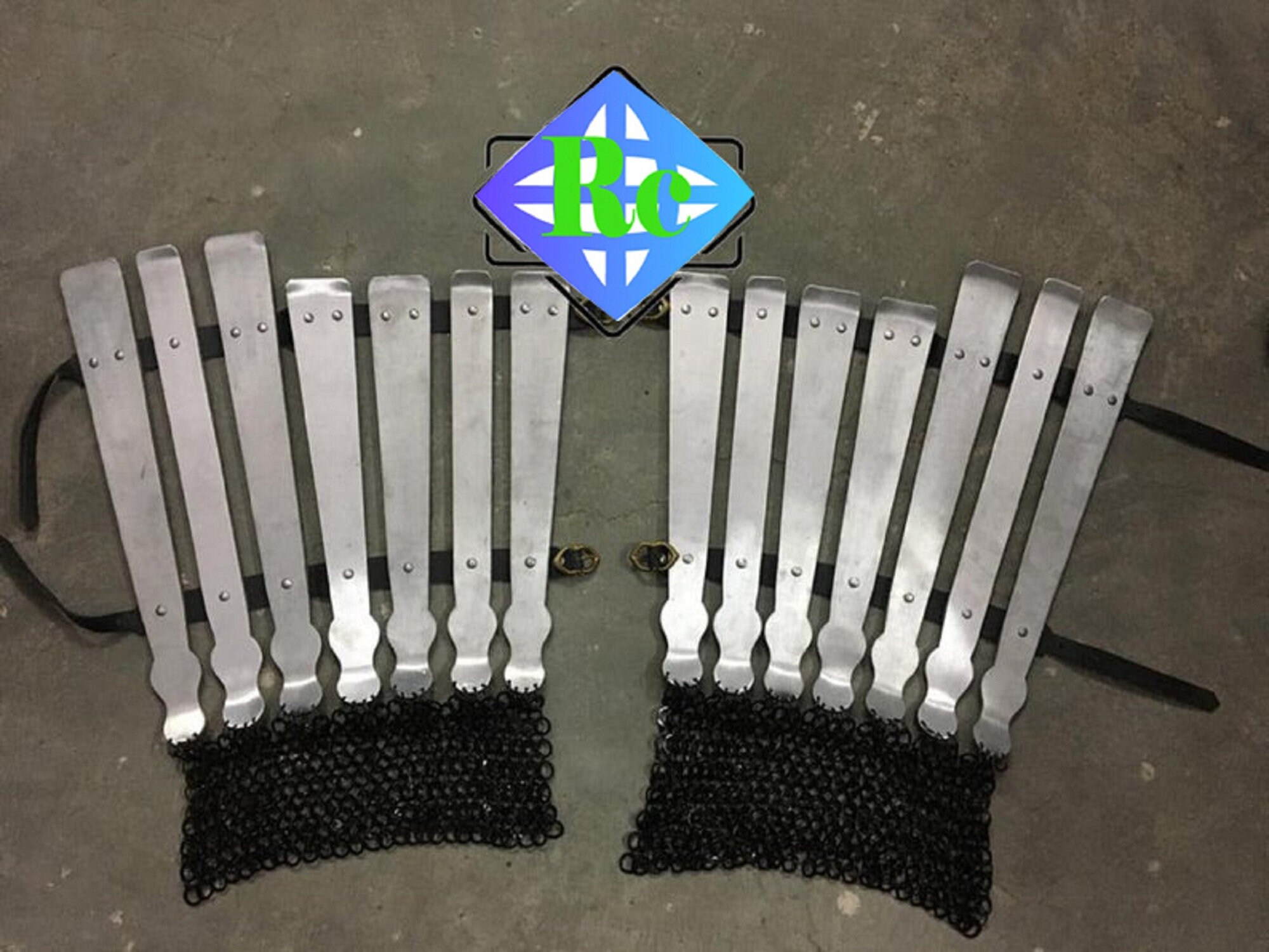 Splinted Graves Varangian Greaves SCA Armor Splint Armour - Etsy