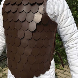 Leather Scale Armor ,medieval Leather Armor Set , Leather Scale Armor ...