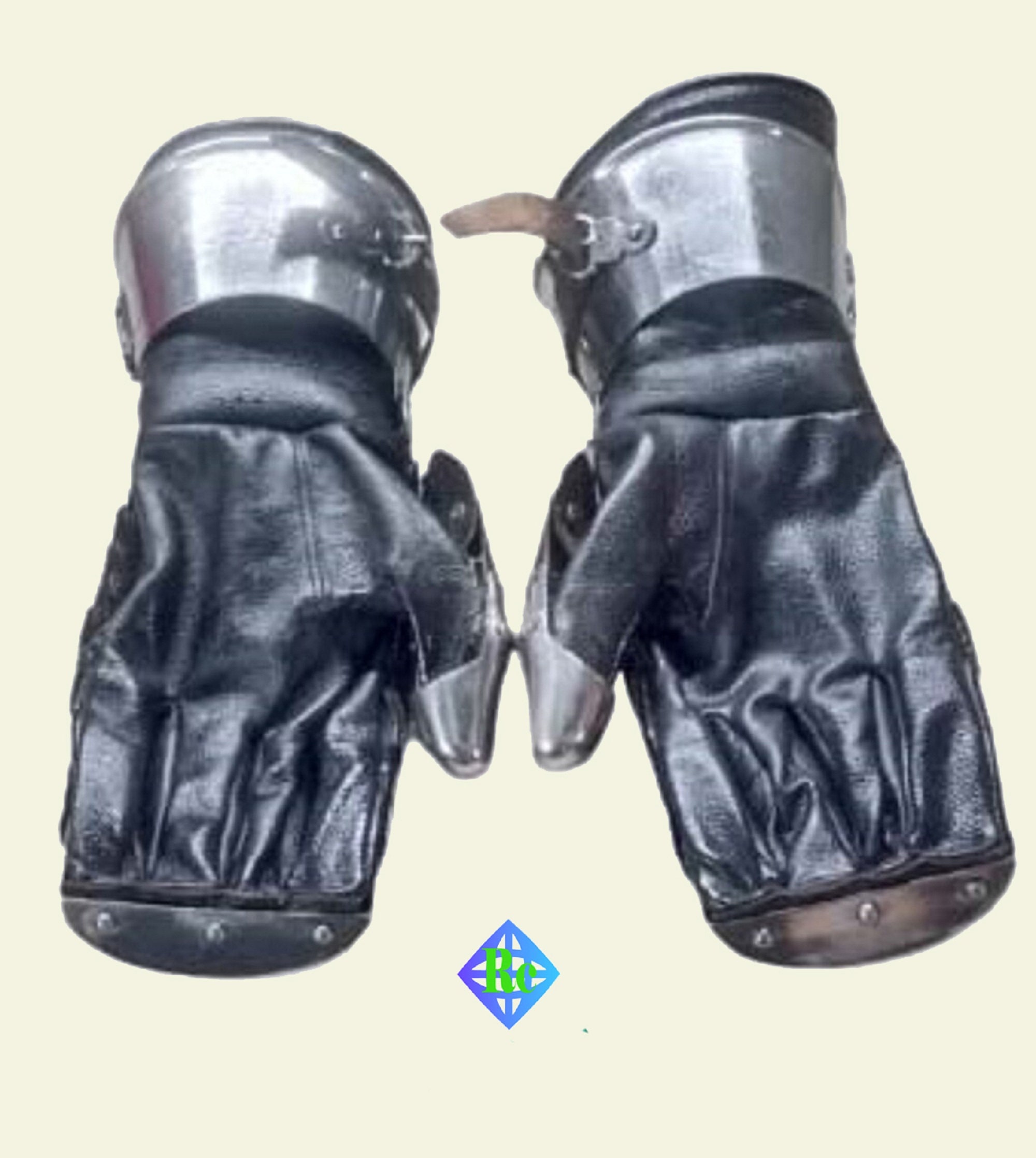 Medieval Functional Gauntlet SCA Milanese Gauntlets With - Etsy