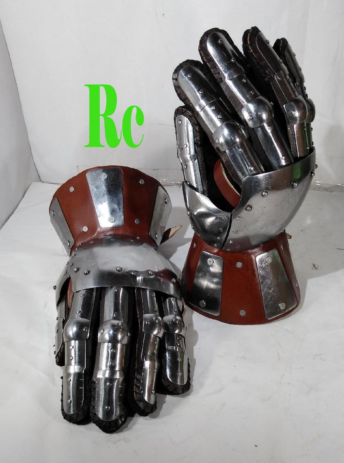 Gauntlets Functional Large gauntlets 16G mild Steel | Etsy