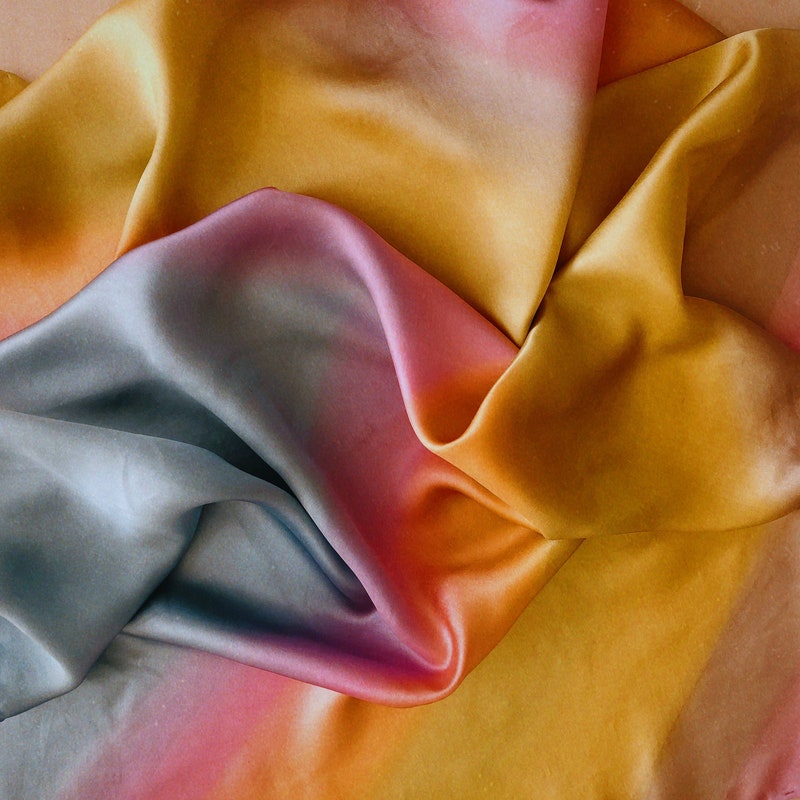 Rainbow Colour Scarf - Etsy
