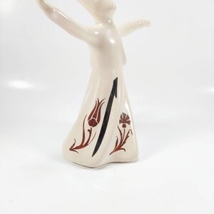 Whirling Dervish Figurine, Sufi Dance, Ceramic Dervish Ritual Dance ...