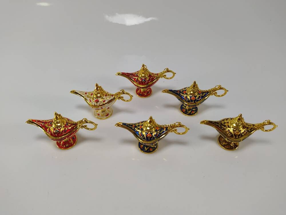 Miniature Aladdin Oil Lamp Home Decor Disney Magic Lamp | Etsy