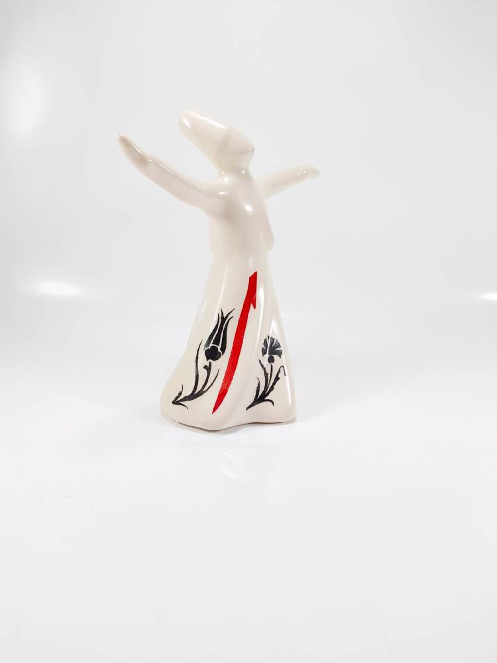 Whirling Dervish Figurine Sufi Dance Ceramic Dervish Ritual | Etsy