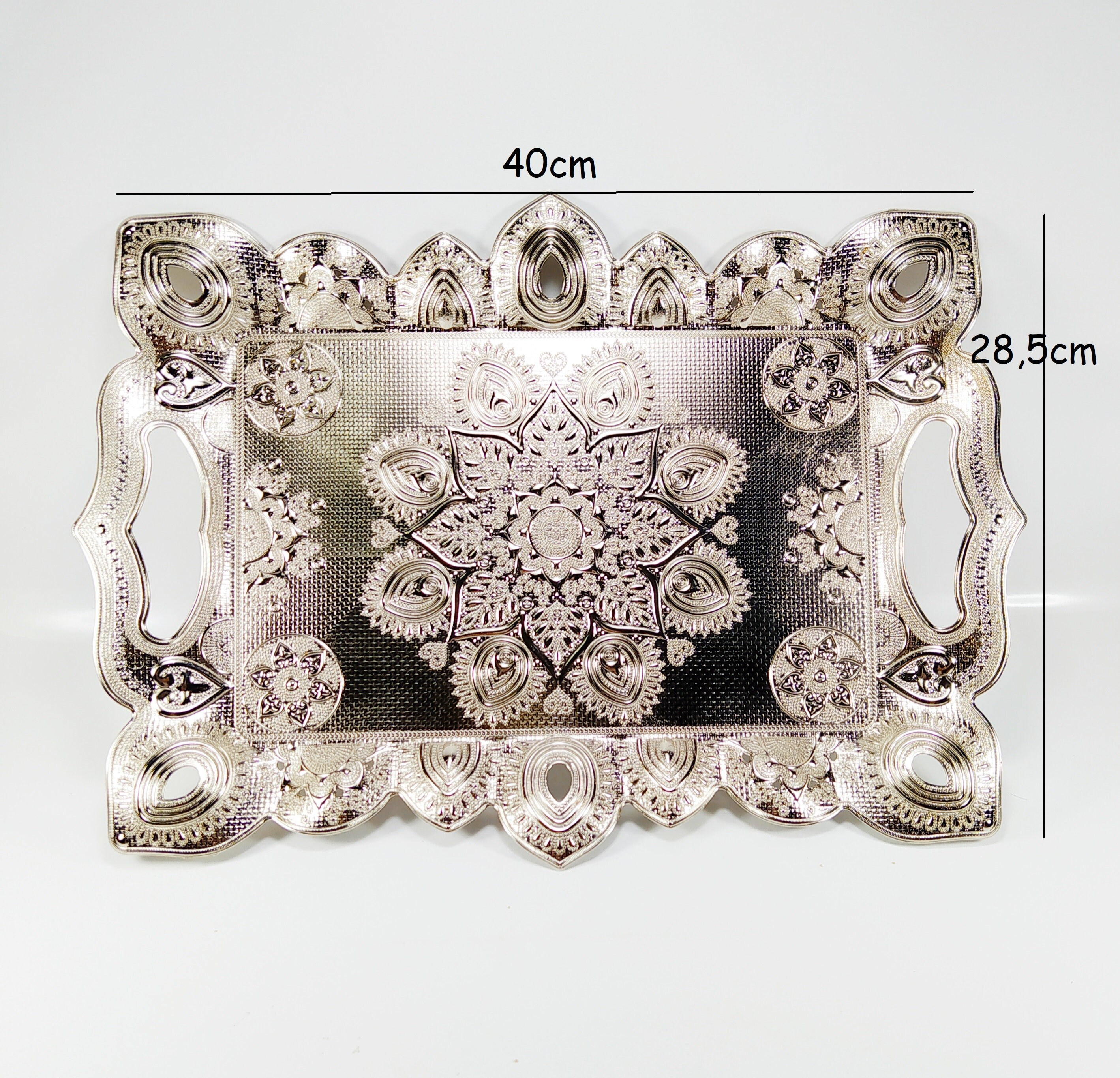 Traditional Moroccan Mint Tea Set Engraved Tea Tray Set Of 6 | Etsy