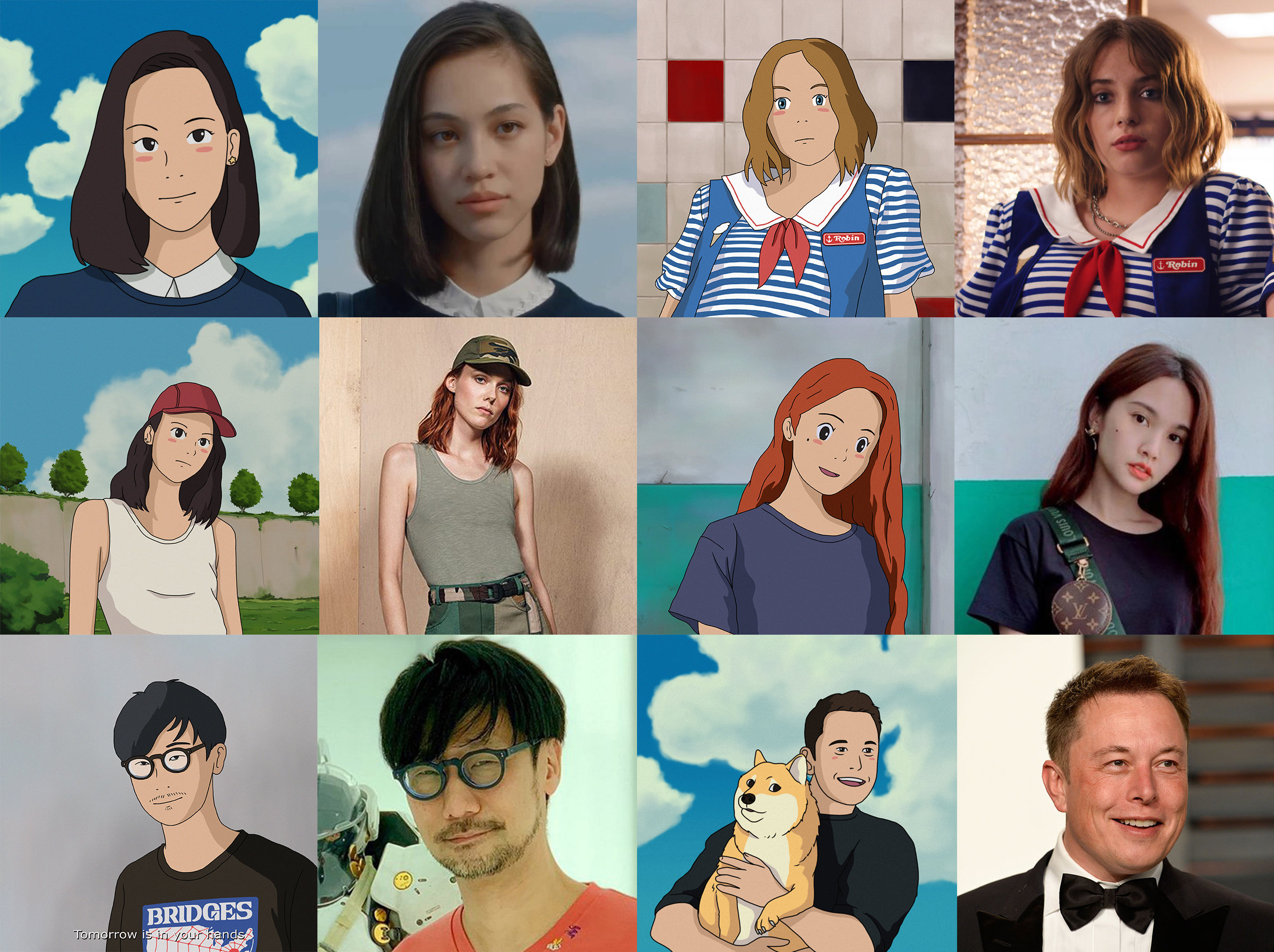 Ghibli Style Portrait - Etsy UK