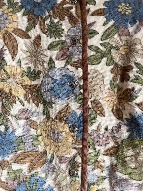 Sweet vintage jacket traditional folklore flowers - Gem