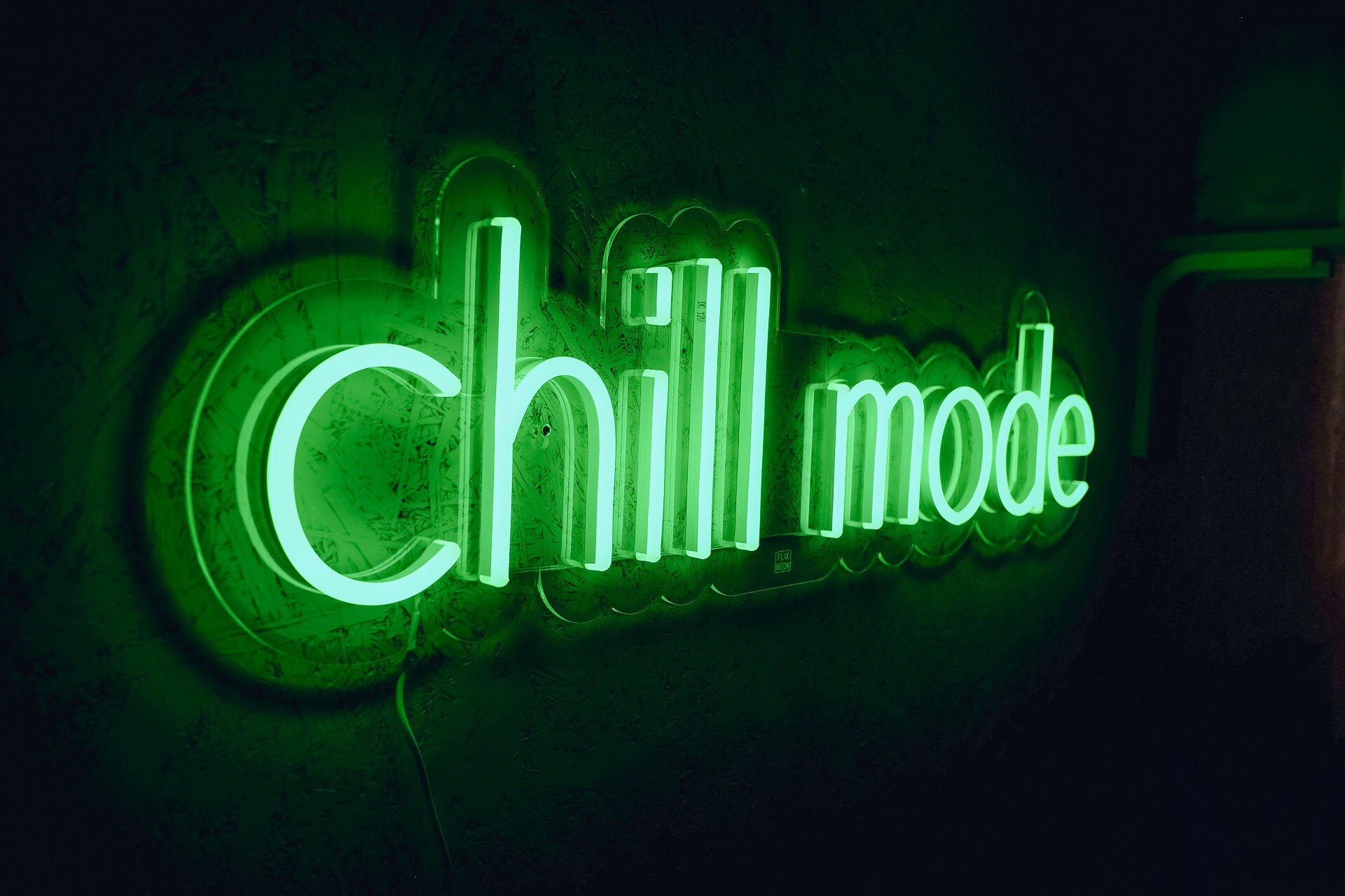 Chill mode neon sign for home chill out zone LED flex neon | Etsy