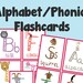Alphabet Phonics Flash Cards - Etsy
