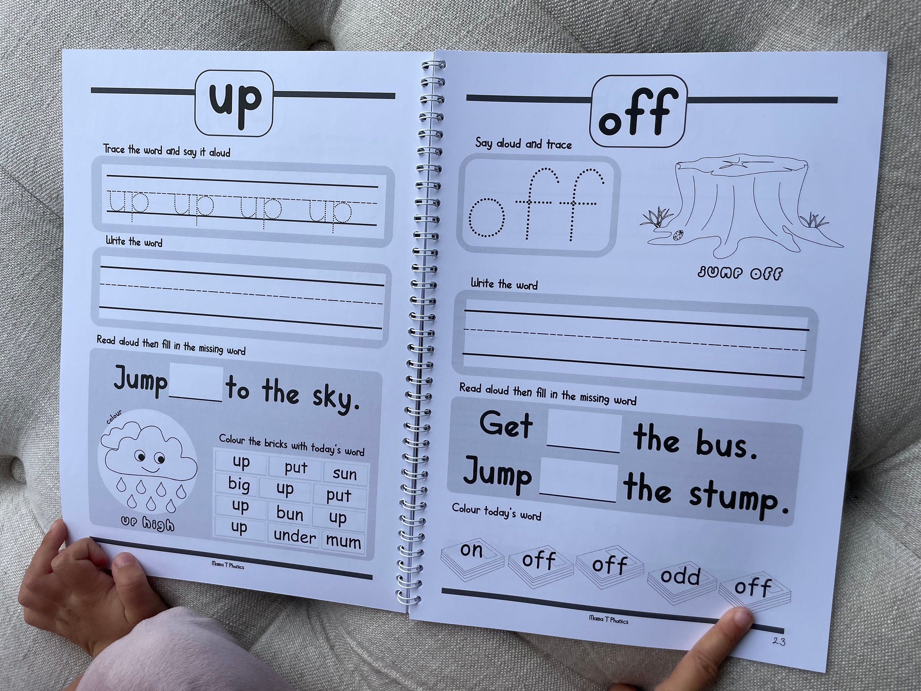 First Word Book - Let's Learn to Read, Spell & Write! by Mama T Phonics ...