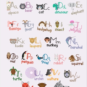 Alphabet Phonics Poster - Now Includes a Lowercase Poster and Phonetic ...