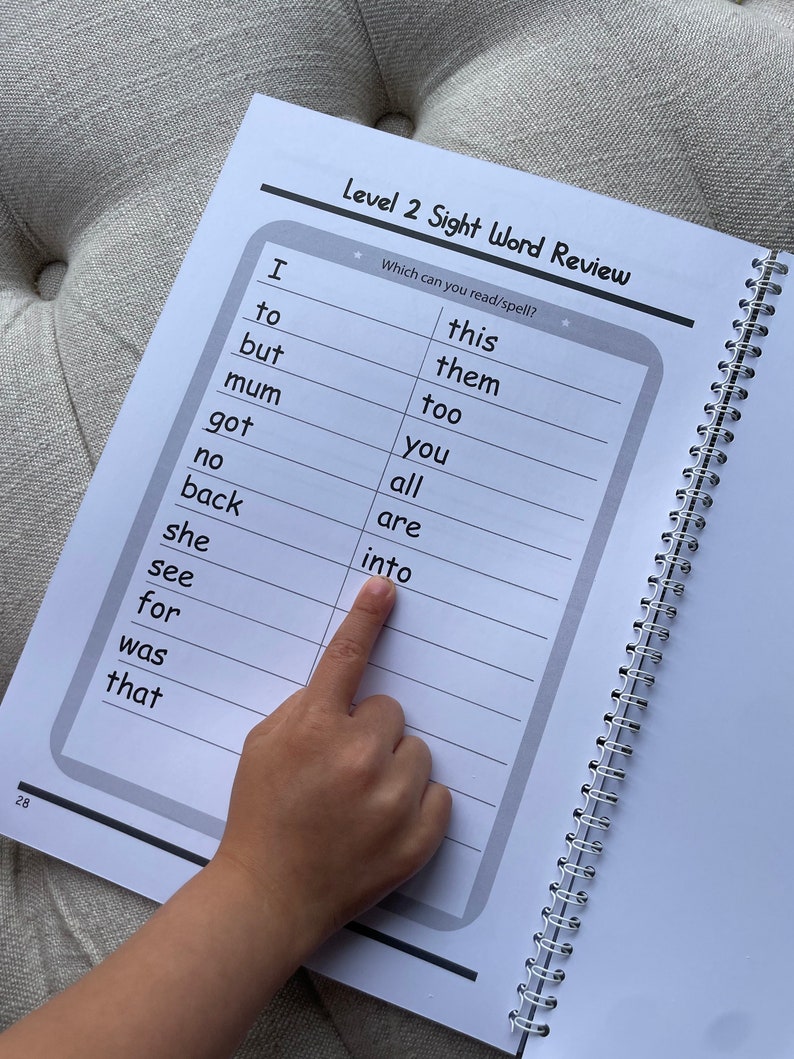First Word Book - Let's Learn to Read, Spell & Write! by Mama T Phonics ...