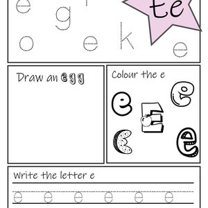 26 Alphabet Phonics Worksheets - Etsy