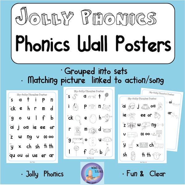 Phonics Poster - Etsy