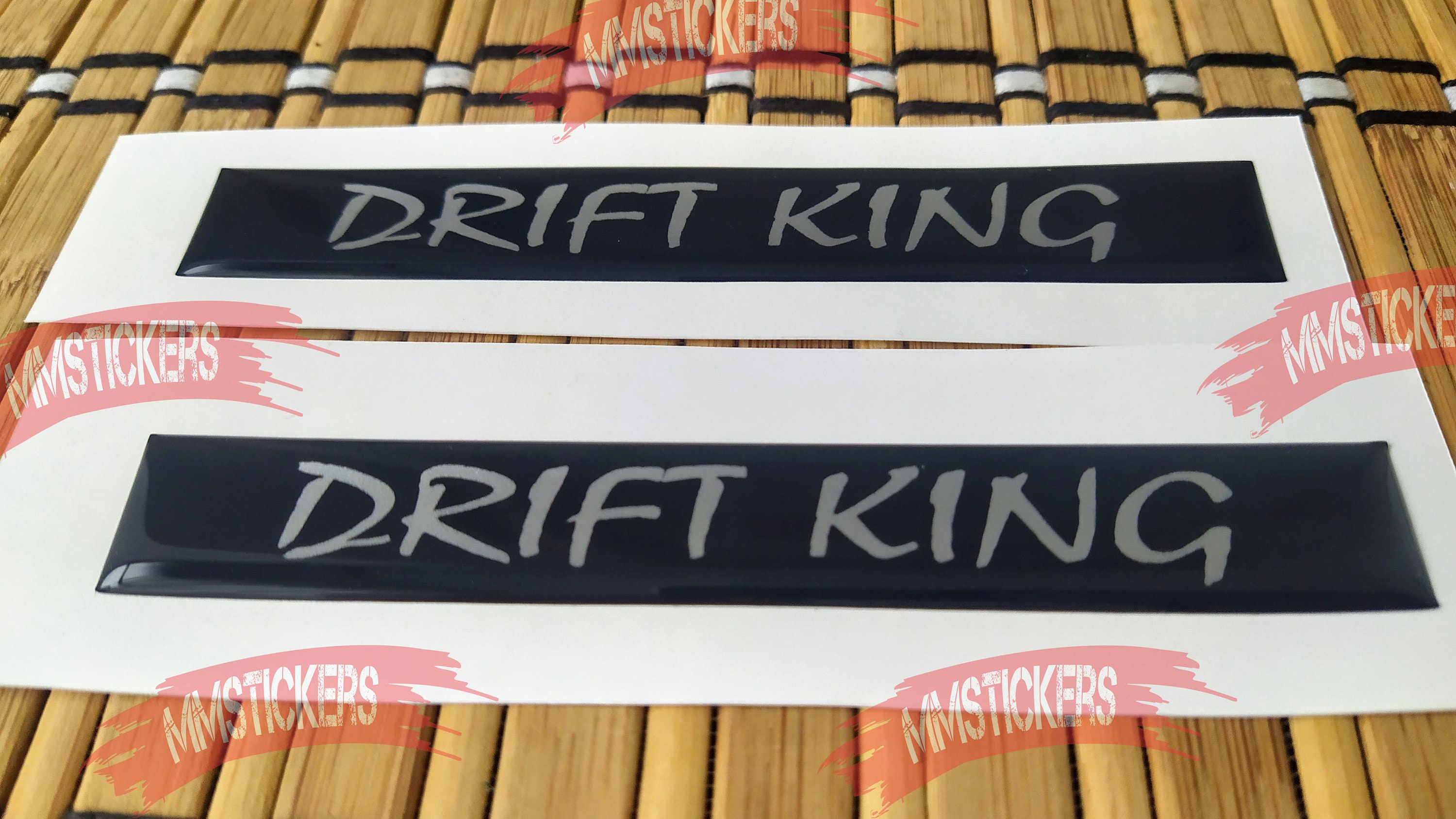 DRIFT KING Domed Stickers 3D for E36 Moldings Tuning - Etsy
