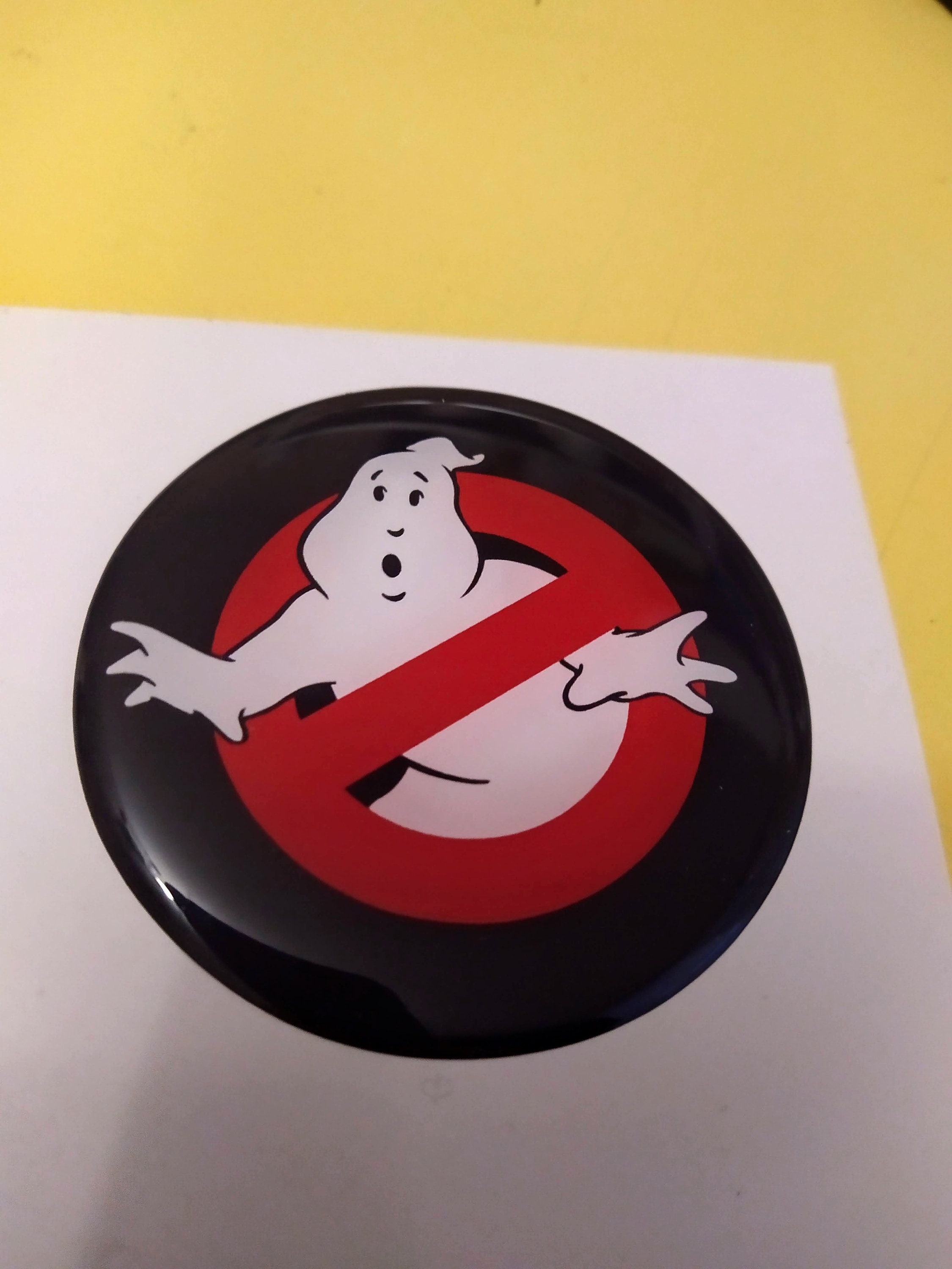 Ghostbusters Doming Rim Caps Cars Tuning Phone Logo Car Emblem 3D Decal ...